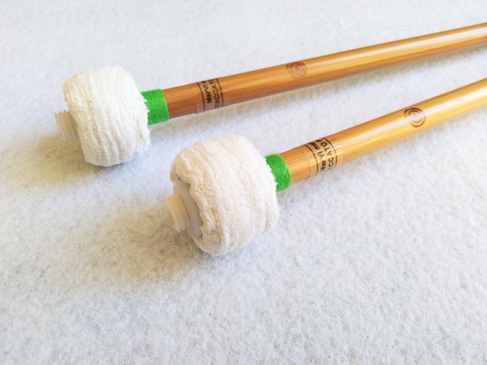 PK-02FL green STACCATO :: MarVi mallets